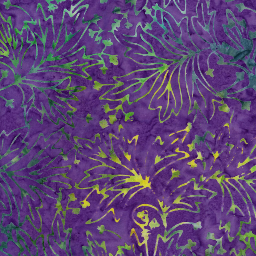 Ayu Batiks - Purple Rainforest Batik – Brown's Craft Shed
