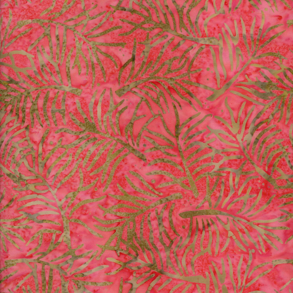 Batik Australia - Coral Palm – Brown's Craft Shed