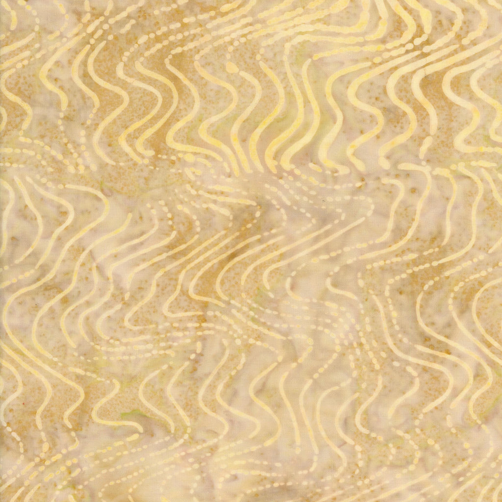 Batik Australia - Golden Waves Batik – Brown's Craft Shed