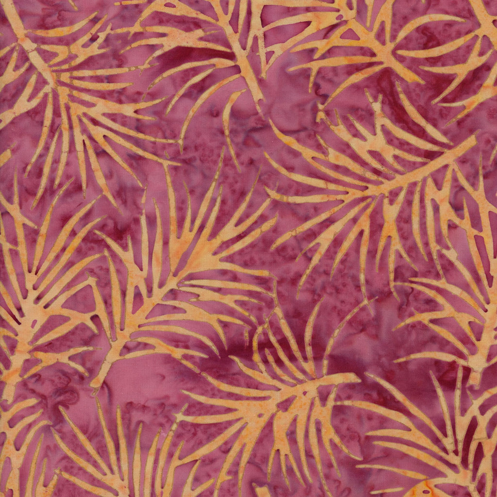 Batik Golden Palm - Berry Sunset – Brown's Craft Shed