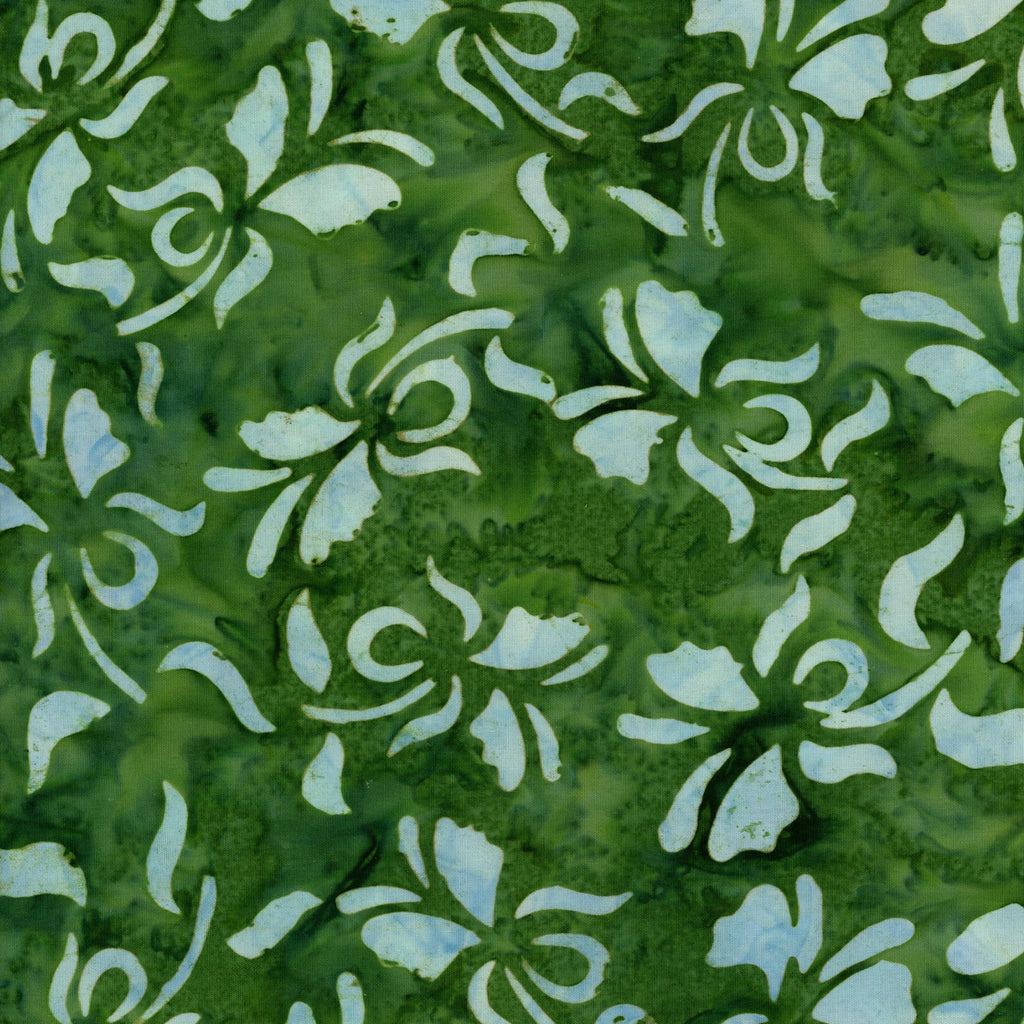 Batik Water Lily - Emerald Sky – Brown's Craft Shed