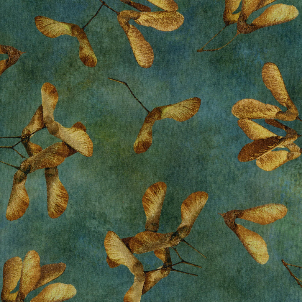 Northcott Stonehenge Autumn Splendor Mid Teal Multi – Brown's Craft Shed