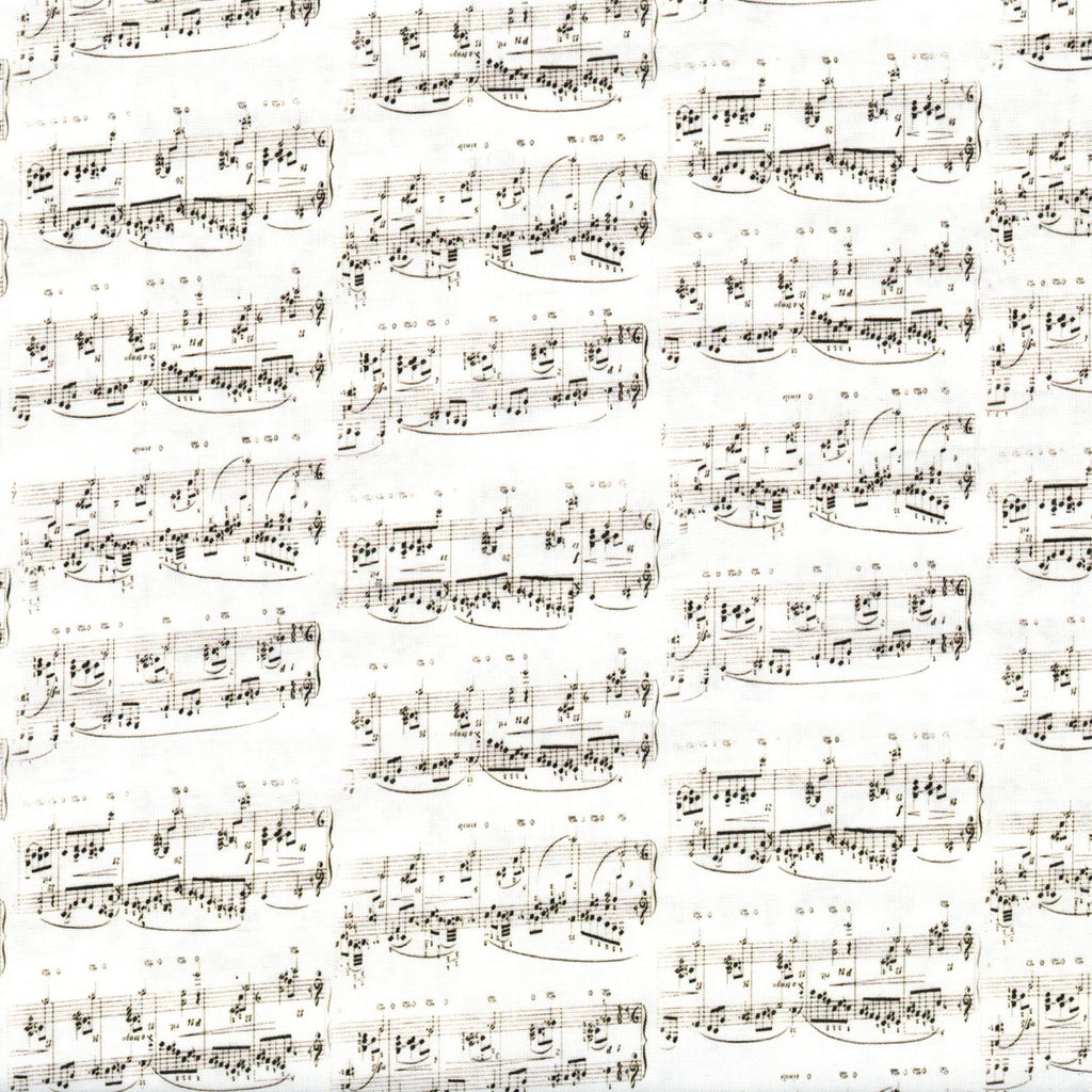 Timeless Treasure Fabrics - Musical Notes Cream – Brown's Craft Shed