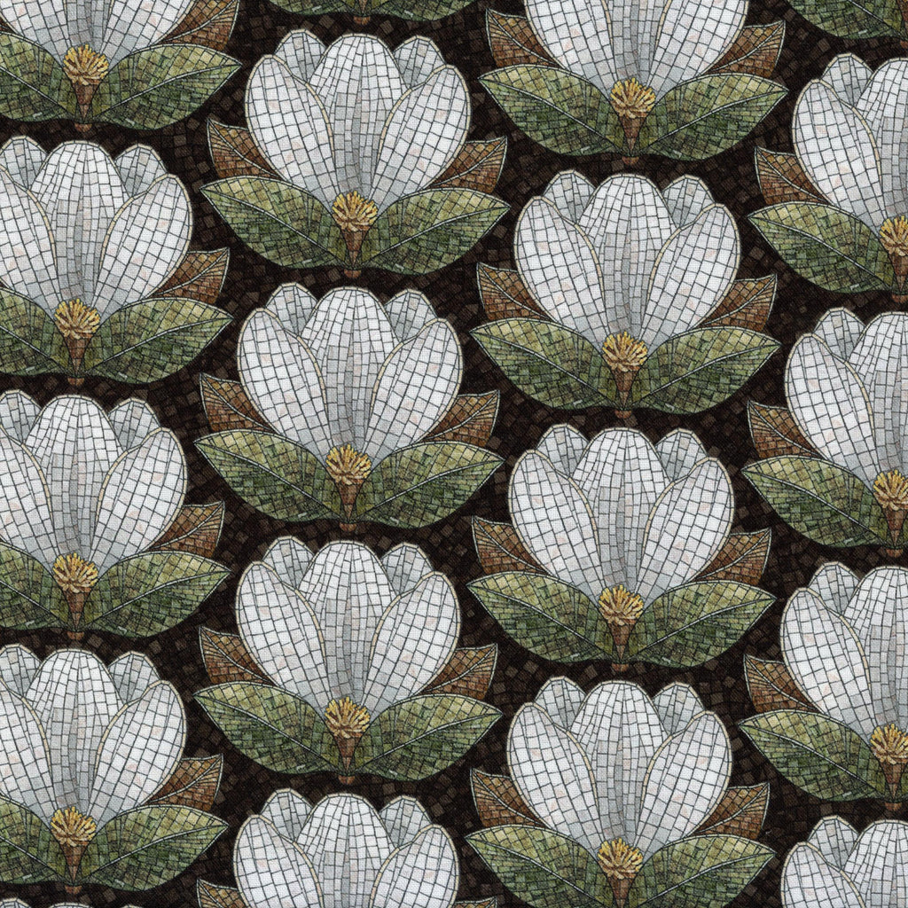 Northcott - Magnolia by Racquel Martindale - Black Multi – Brown's ...