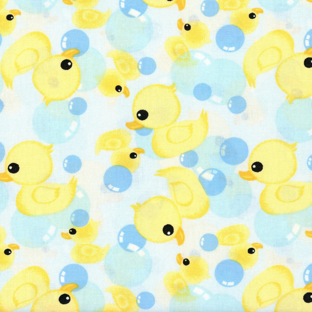 David Textiles Just Ducky - What Up Duck (Blue) – Brown's Craft Shed