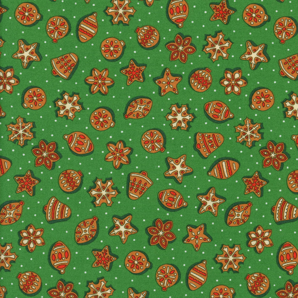 Liberty Fabrics Festive Fair Collection Gingerbread Delight – Brown's ...