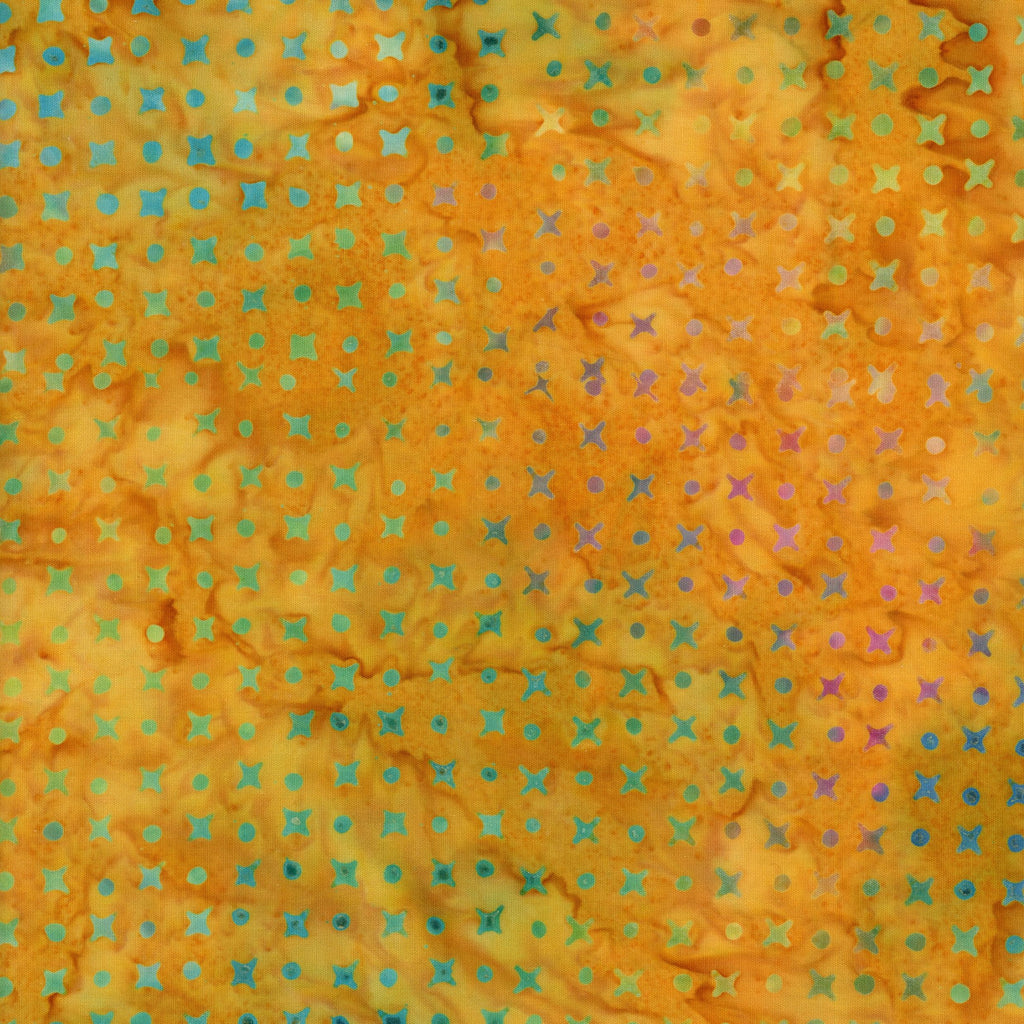 Batik Australia - Golden Mosaic Batik – Brown's Craft Shed